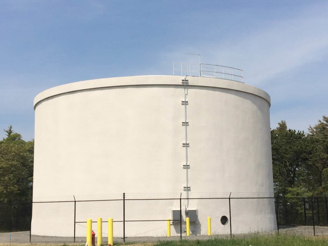 Great Hill Water Tank Construction, Marion, Massachusetts - Tata & Howard