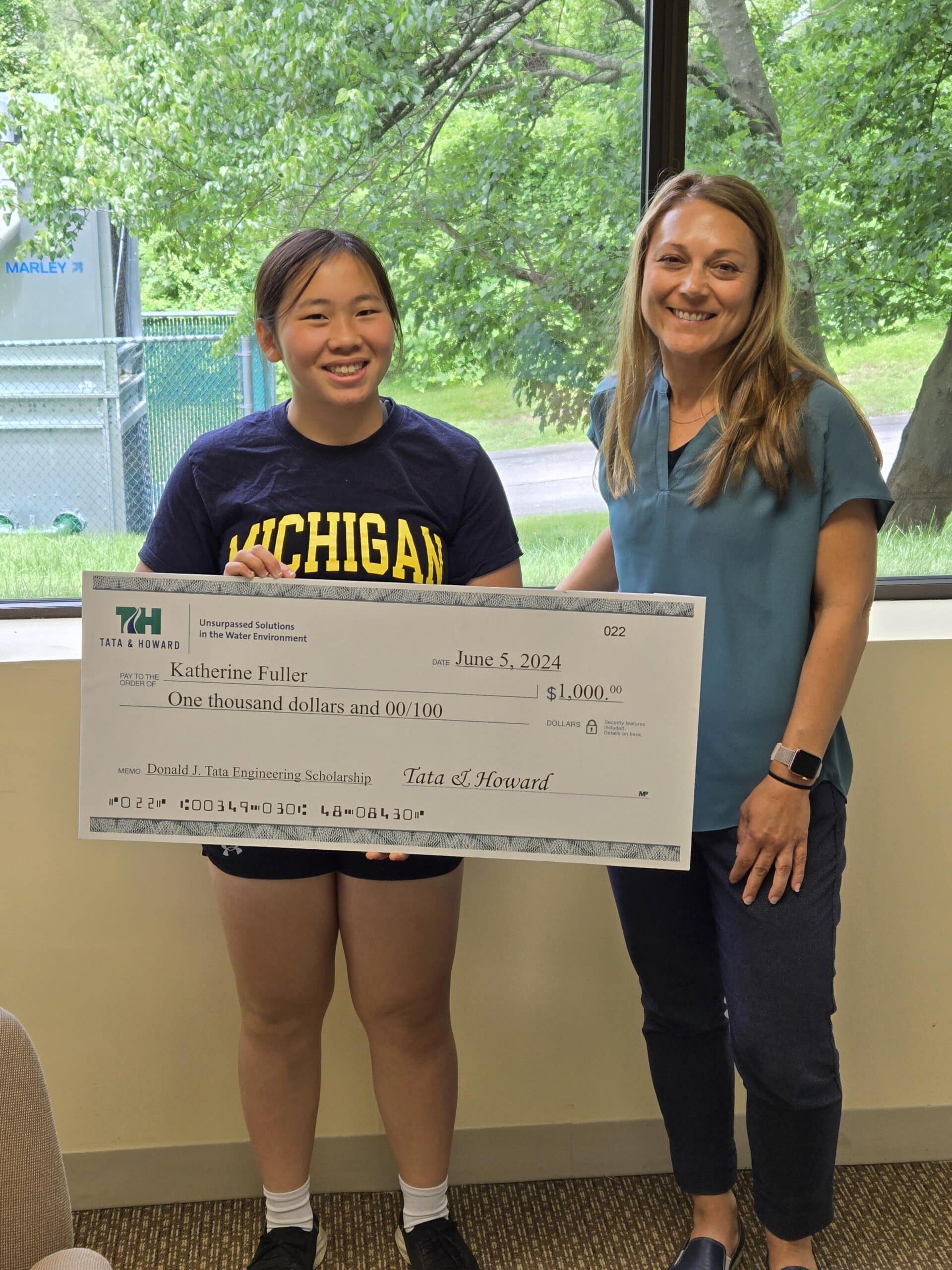 2024 DJT Scholarship Winners - Tata & Howard